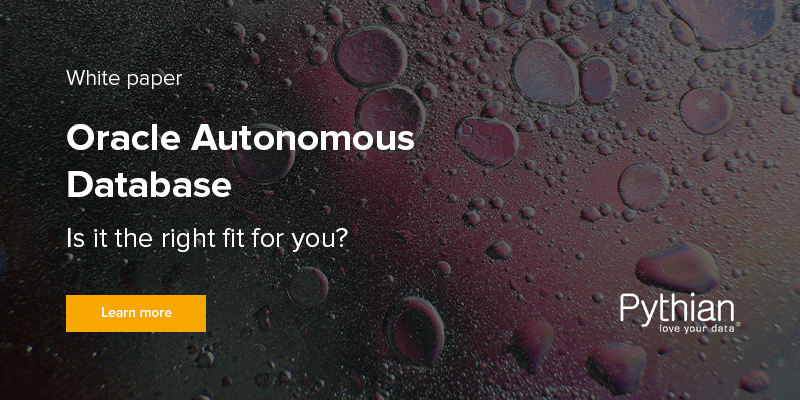 Oracle's Autonomous Database